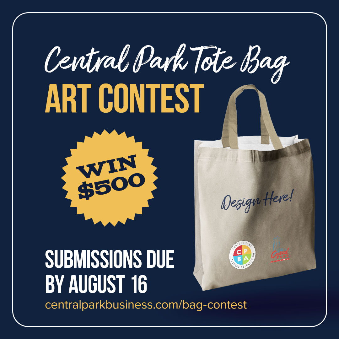 Central Park Tote Bag Art Contest • Central Park Business Association ...